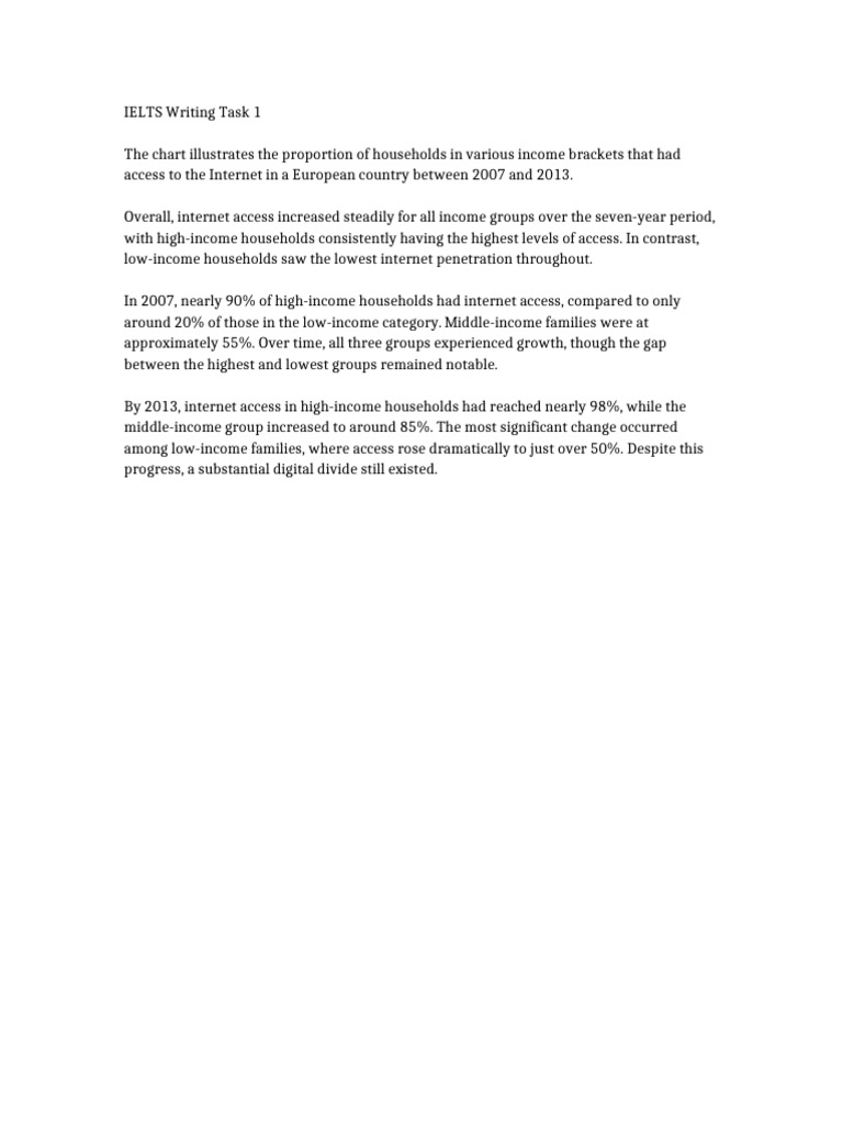 IELTS Writing Task1 | PDF