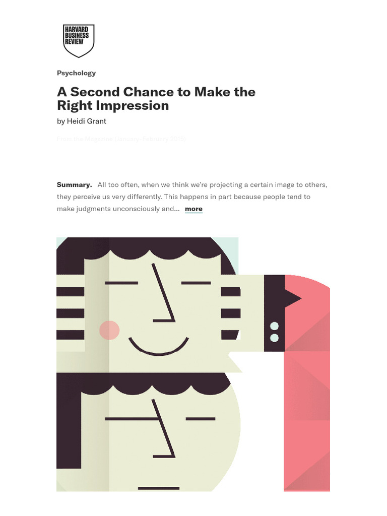 Mastering First Impressions in Psychology | PDF | Bias | Perception