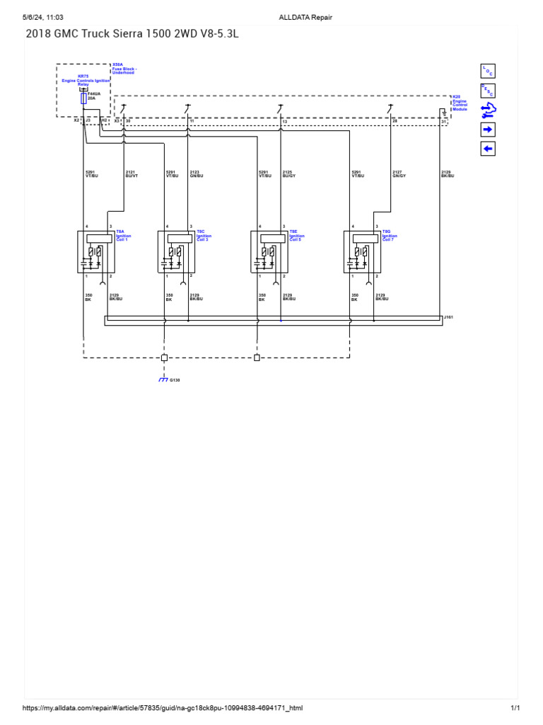 Ignition Controls - Ignition Coils Bank 1 | PDF