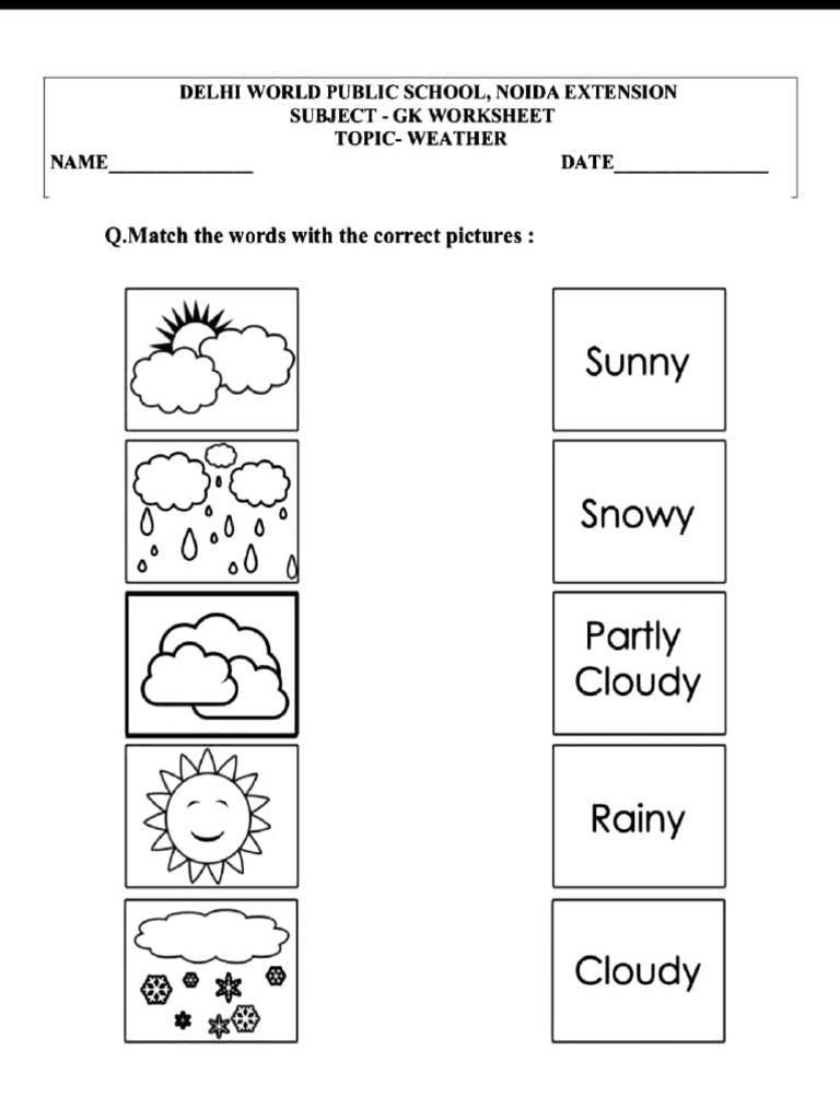 GK Worksheet 1 &2-1 | PDF