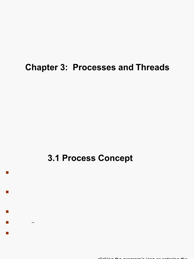 ch3 Processes and Threads | PDF | Thread (Computing) | Process (Computing)