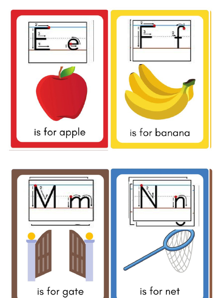 Alphabet Cards | PDF