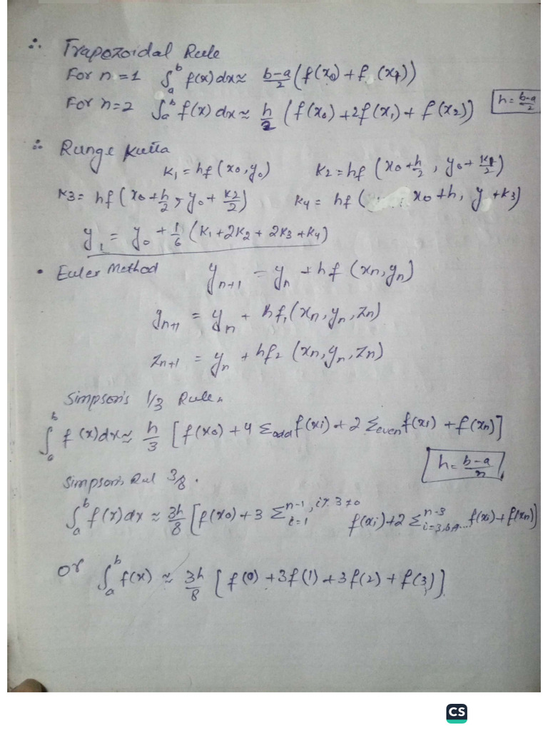 CE Formula Sheet | PDF