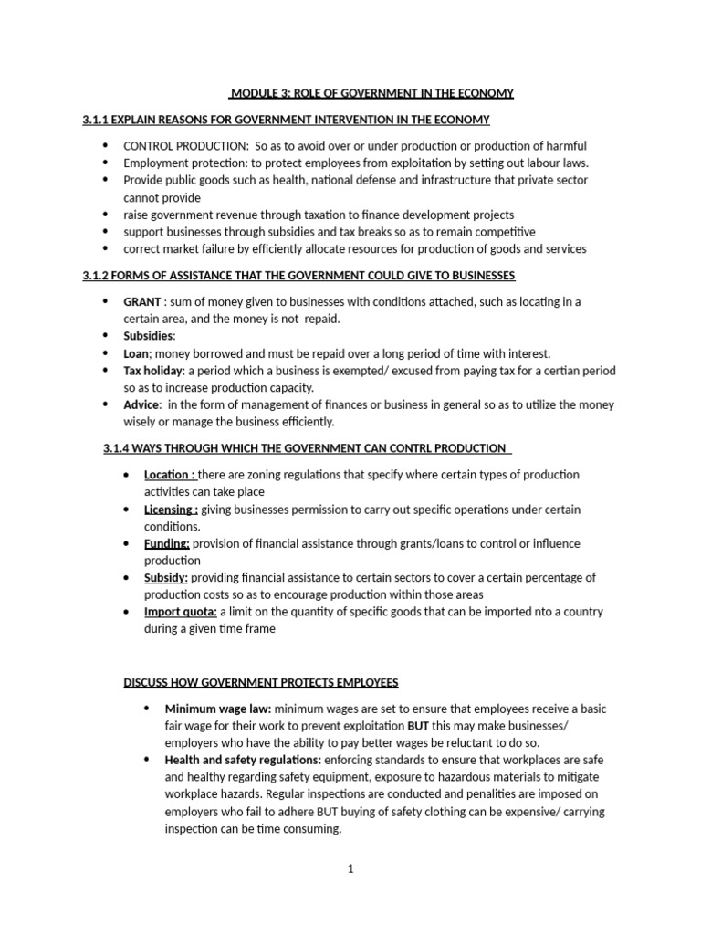 Economics Module 4 (AutoRecovered) | PDF | Taxes | Monopoly