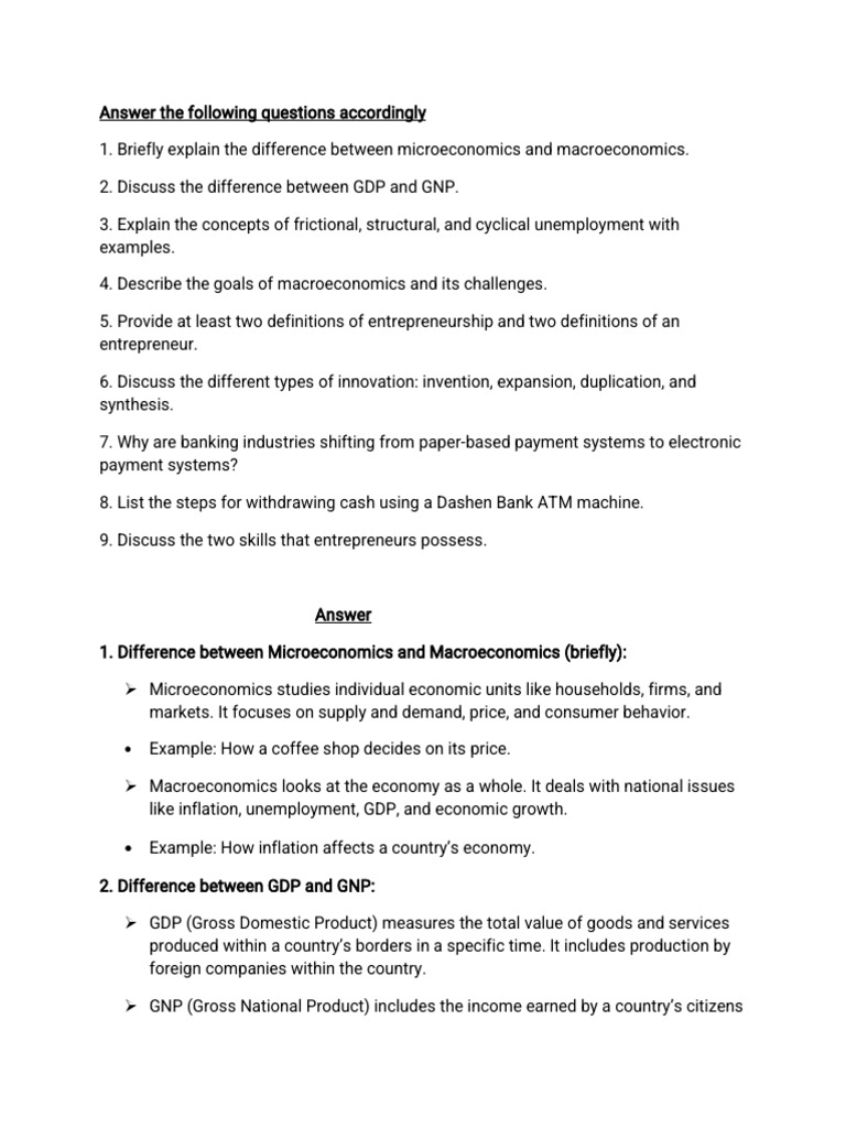 Economics Assignment | PDF