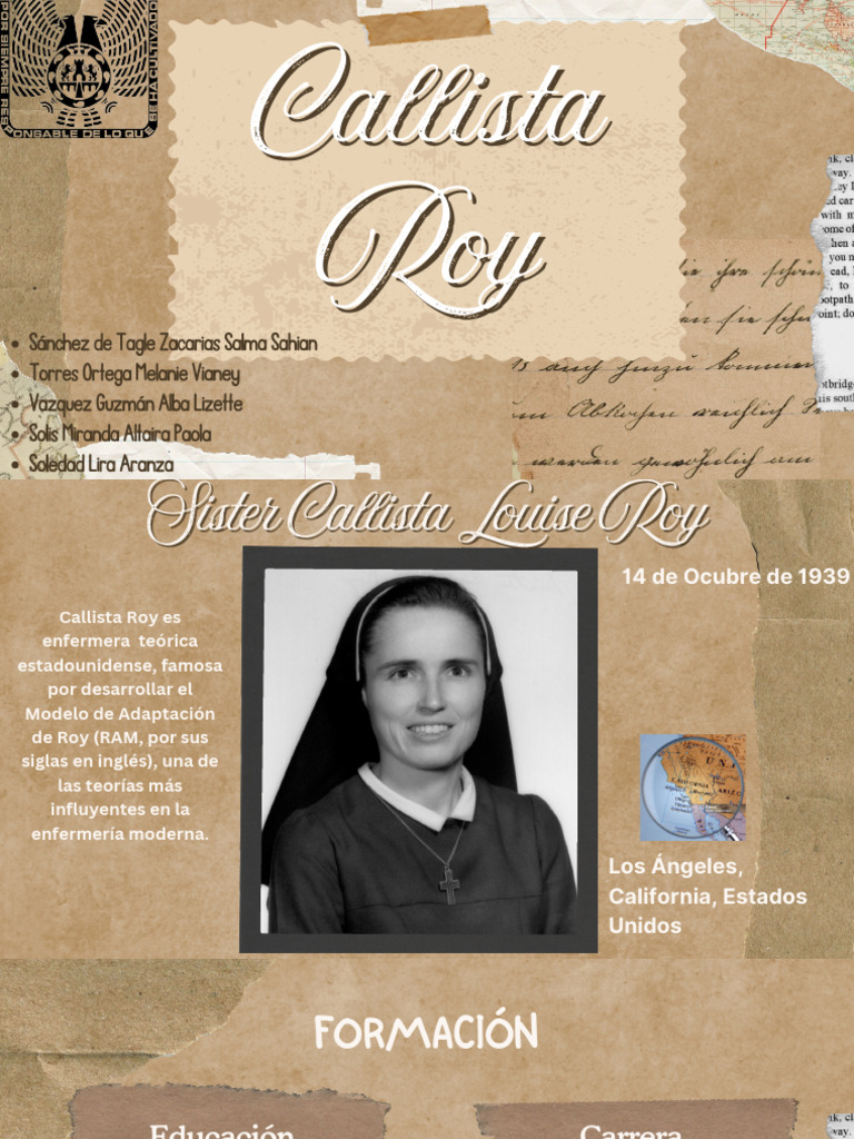 Callista Roy | PDF | Comportamiento | Adaptación