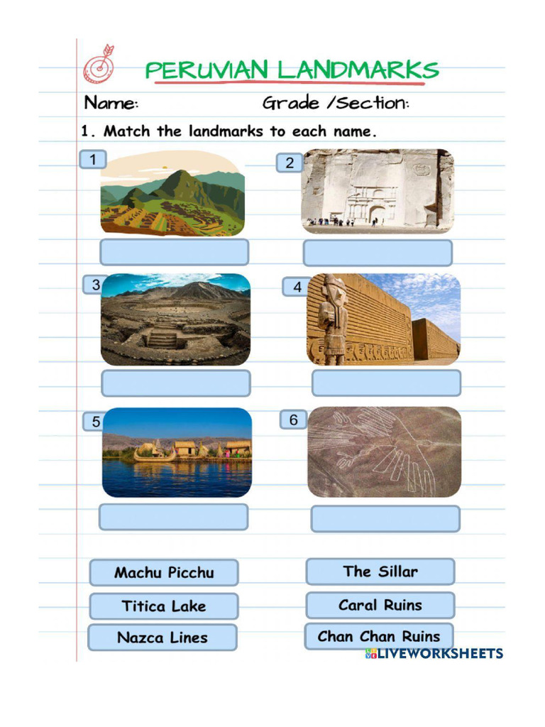 Peruvian Landmarks | PDF