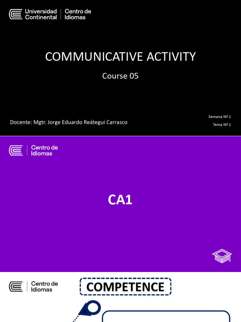 6. COMMUNICATIVE ACTIVITY 1 CURSO 5 | PDF