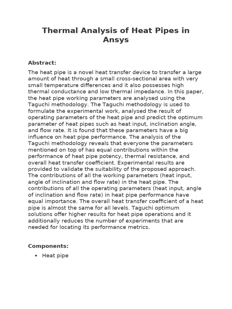 Mechanical Design Project | PDF