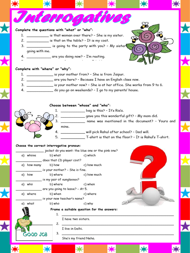 Interrogatives | PDF