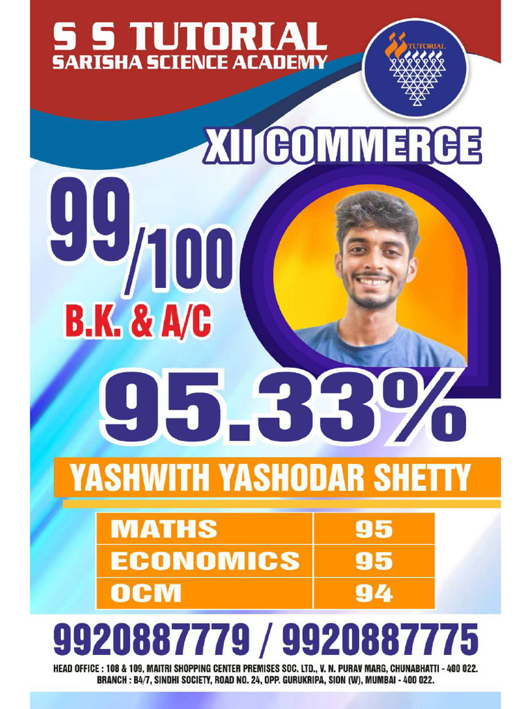 S S Tutorial & Sarisha Science Academy | PDF