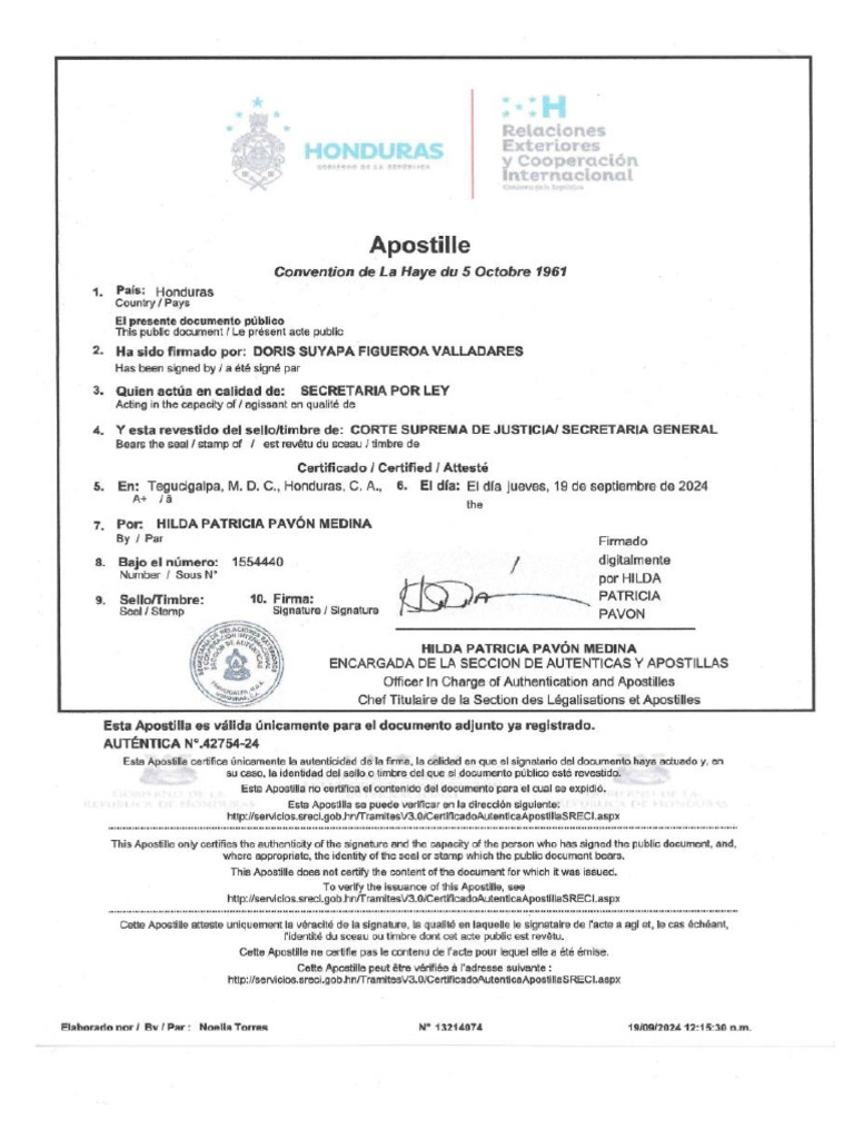 APOSTILLE | PDF
