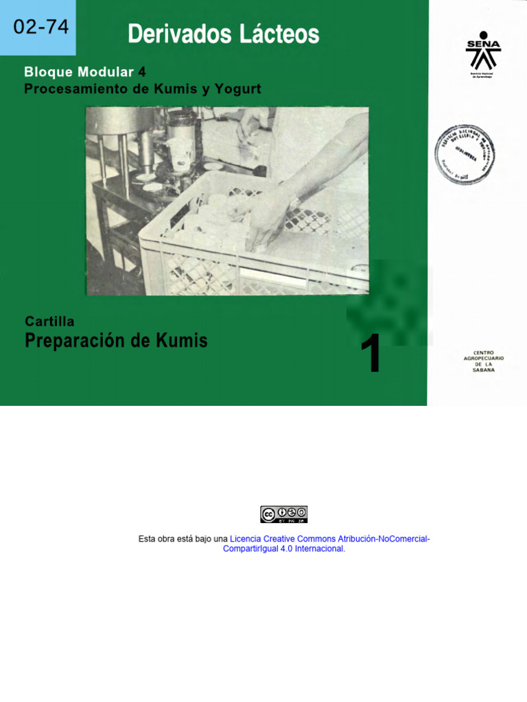 Modulo4 Unidad1 Derivados Lacteos Procesamiento | PDF | Leche | Crema