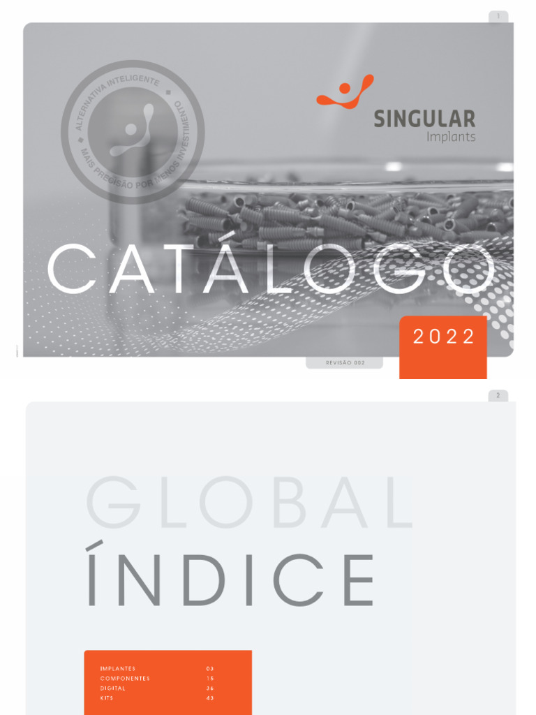 SINGULAR IMPLANTS 2022 v23 | PDF