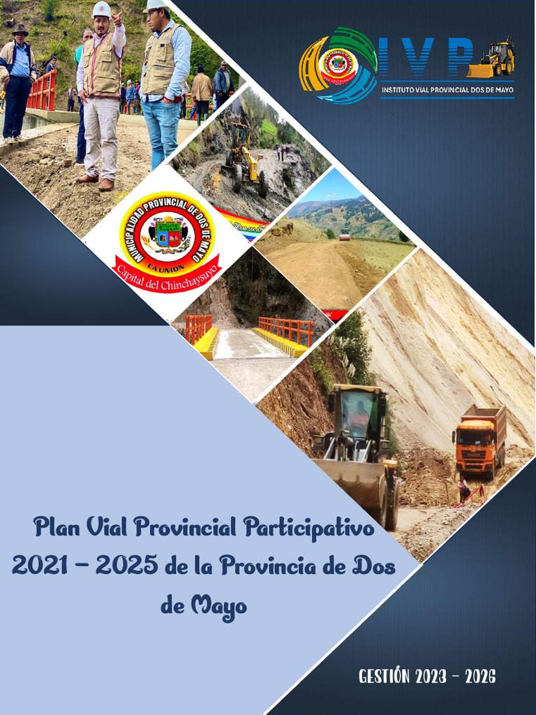 PLAN VIAL PROVINCIAL DE DOS DE MAYO 2021 - 2025 ACTUALIZADO 2023 (1 ...