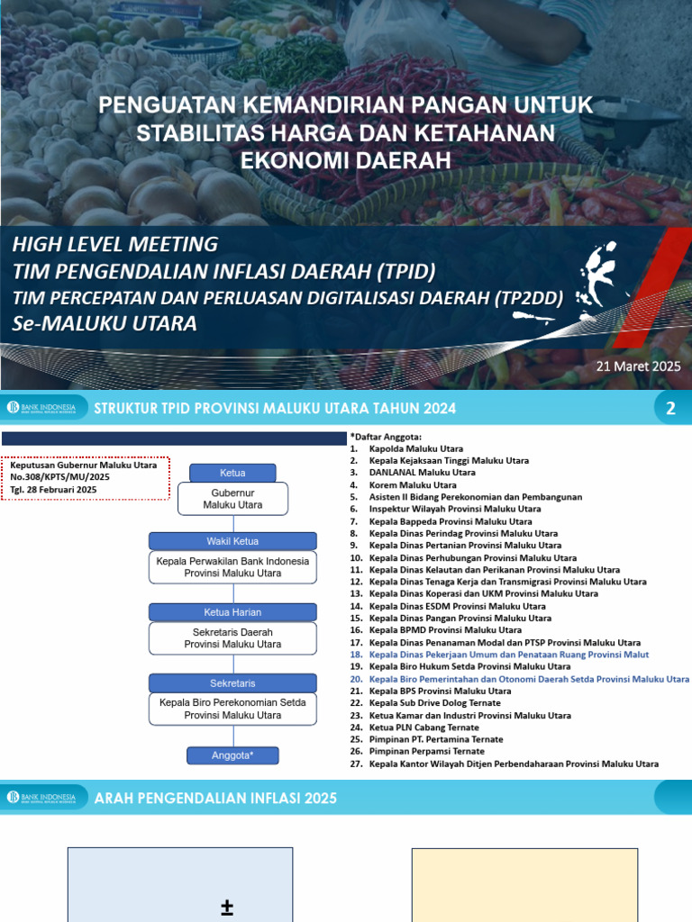 HLM Tpid Tp2dd Provinsi 21 Maret 2025 | PDF