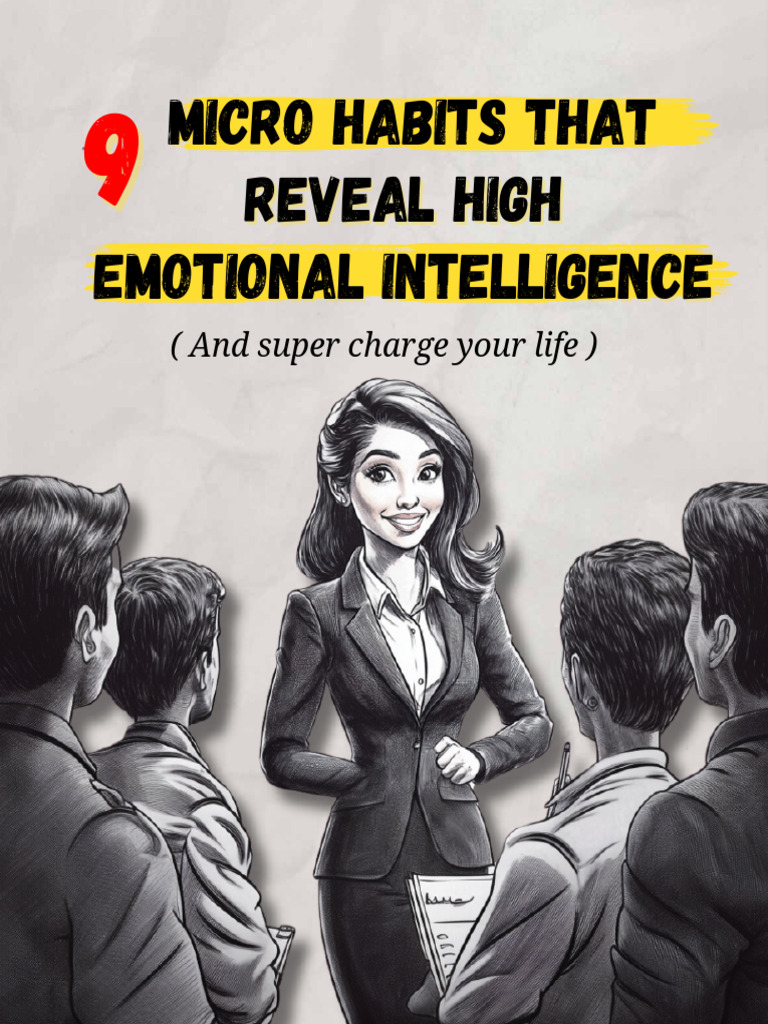 Micro Habits for Emotional Intelligence | PDF | Emotions | Gratitude