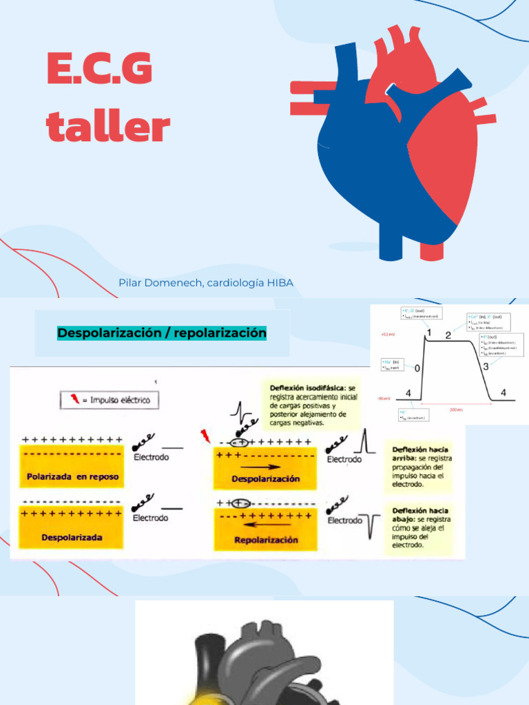 Taller ECG Completo | PDF | Arritmia cardiaca | Cardiología