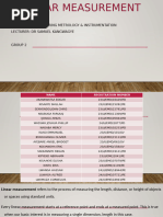 5 Measuring Tools and Their Usage | PDF