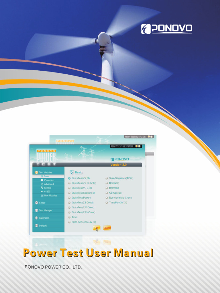 PowerTest User Manual V2.40 2020 | PDF | Boolean Data Type | Computer File