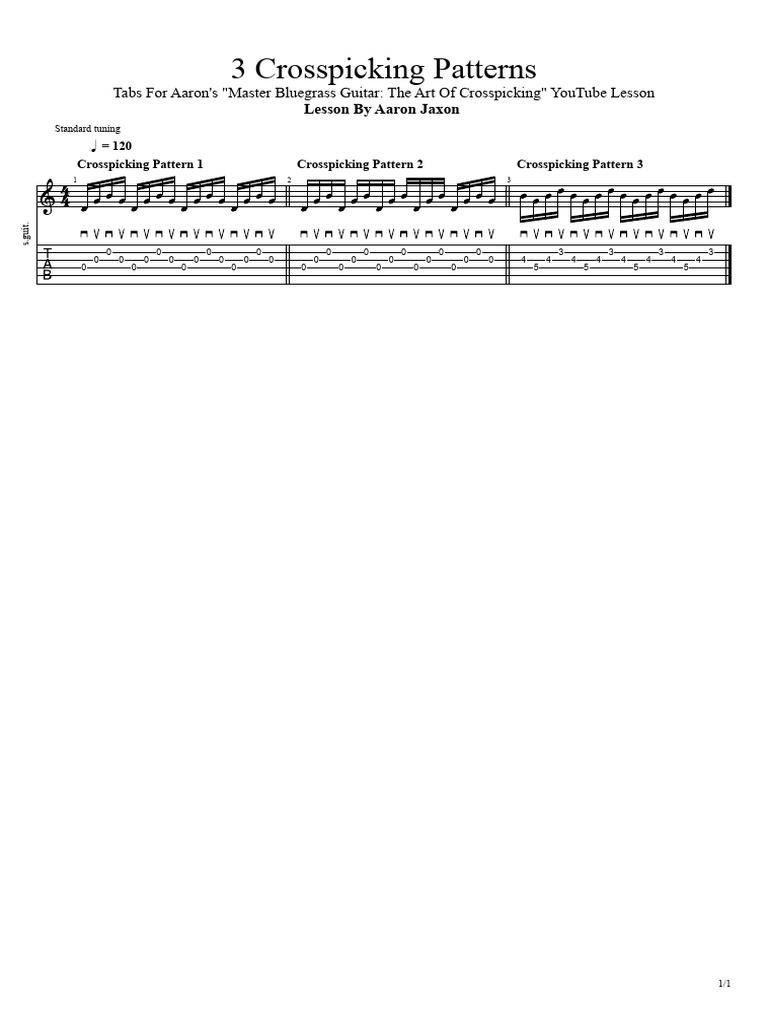 1f833da Dede 75d2 c6 5ae78e138 - 3 - Crosspicking - Patterns | PDF