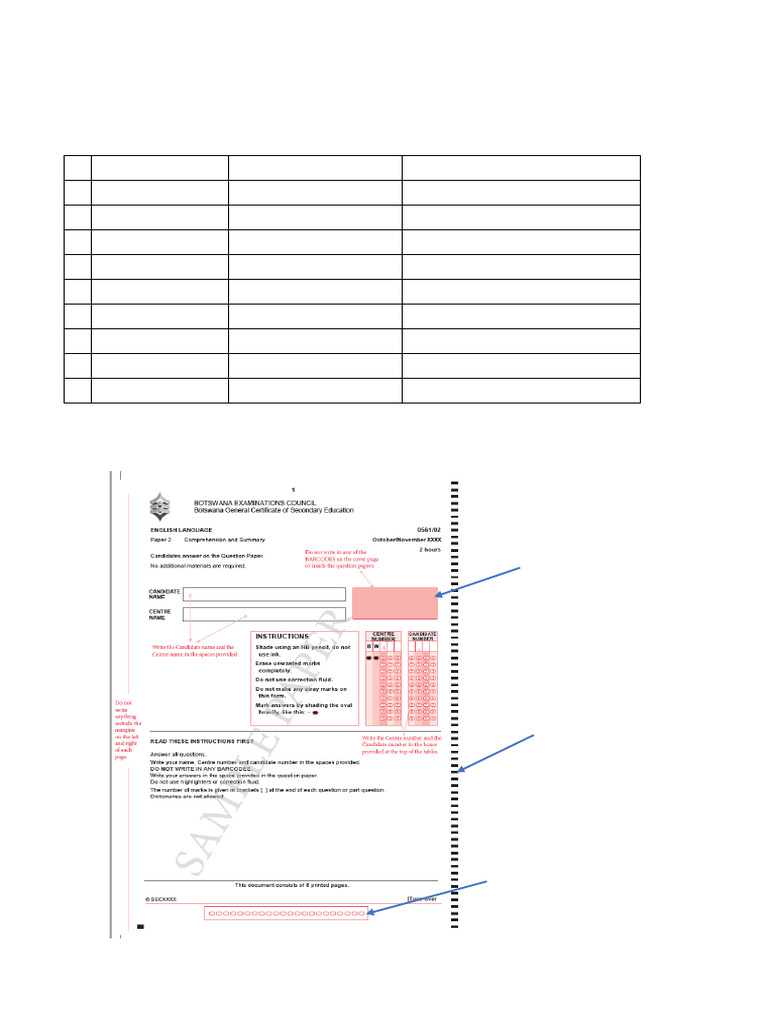 Guidance To E-Marking Question Papers | PDF