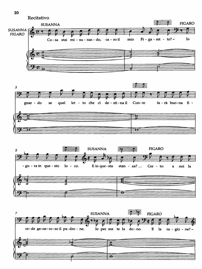 Compulsory Susanna Callback Excerpt | PDF