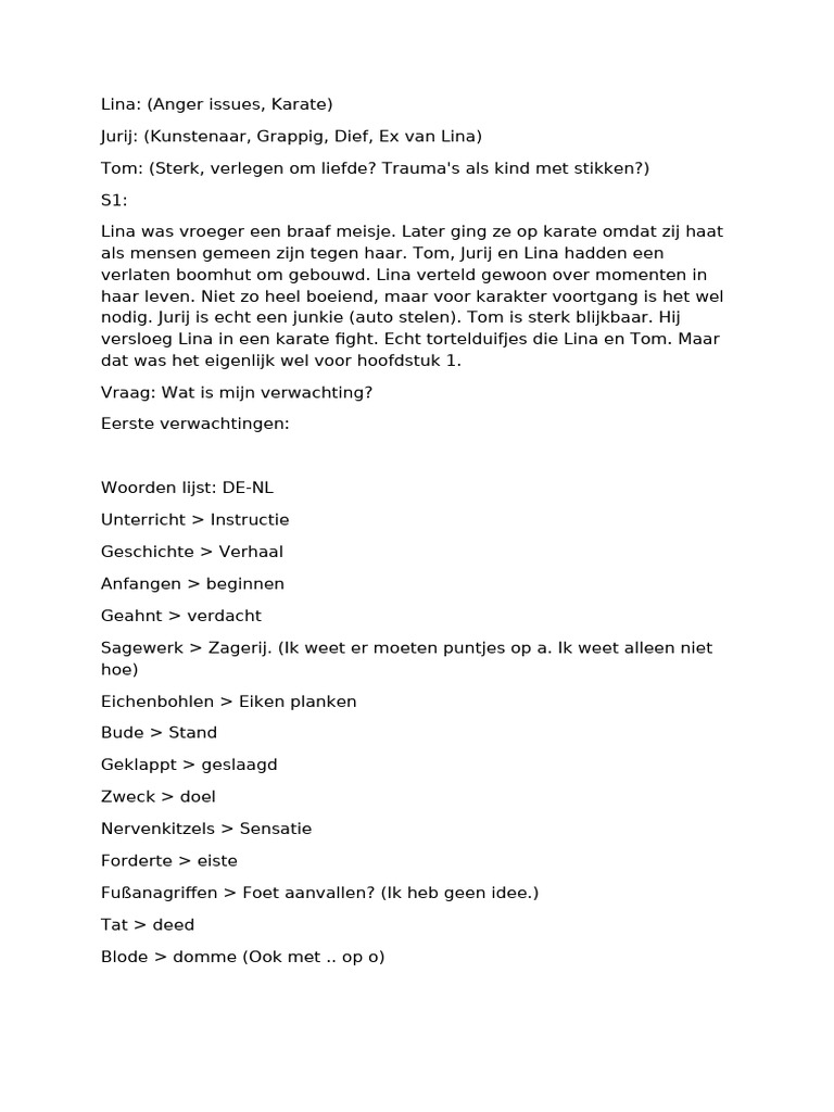 Logboek Duits | PDF