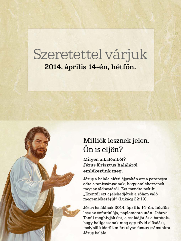 Szeretettel V Arjuk: 2014. Aprilis 14 - En, H Etf On | PDF