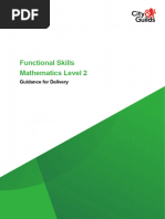 Level 2 Functional Skills Maths Sample | PDF | Multiple Choice