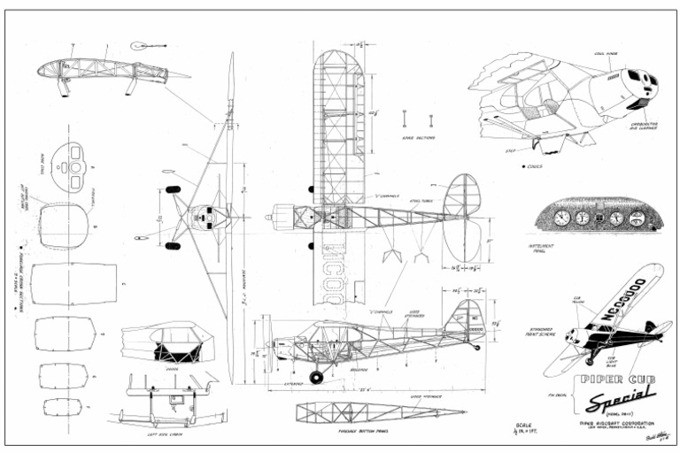 Piper Cub Airframe | PDF