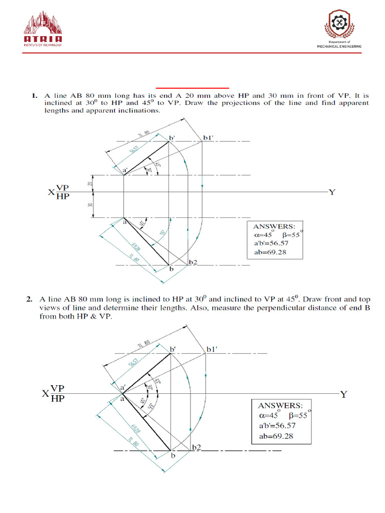 Module 1b Lines | PDF