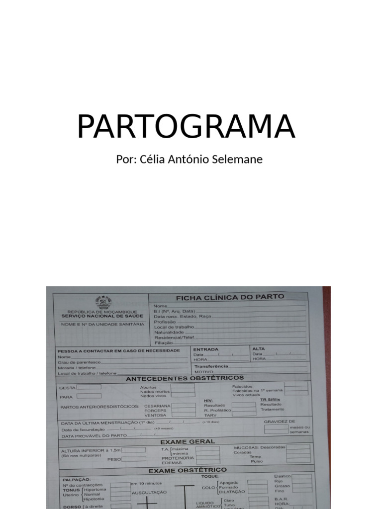 PARTOGRAMA | PDF