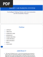 Automatic Car Parking Toll Gate Project | PDF