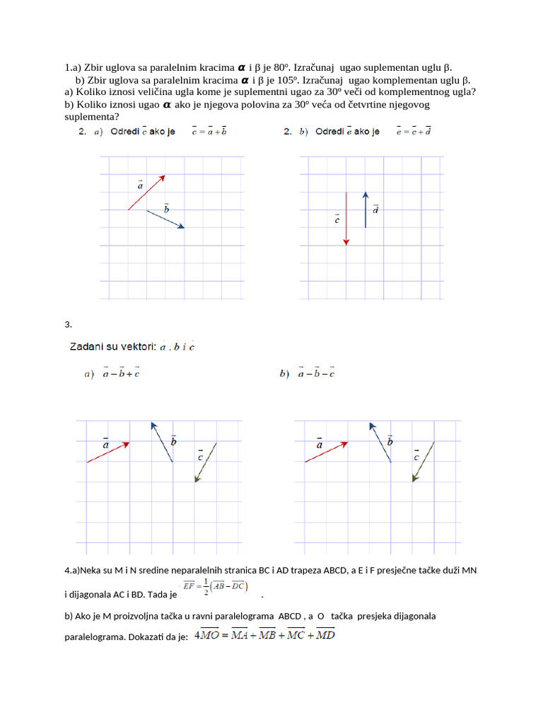 Vektori Kontrolni | PDF
