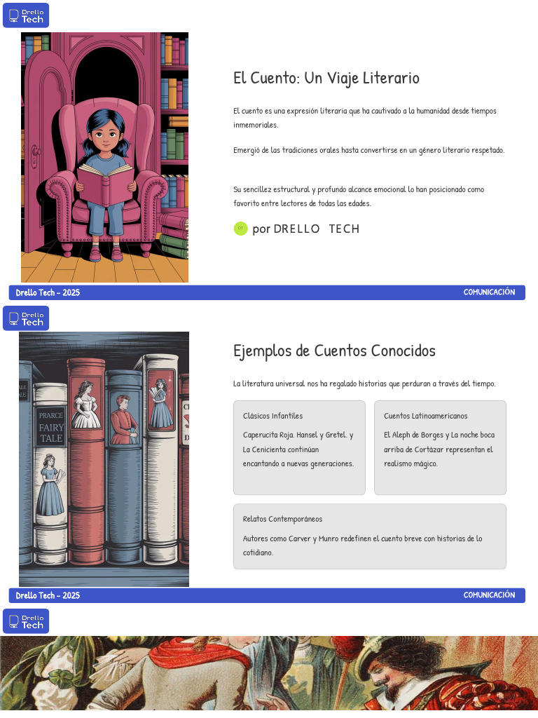 1 Sec - Literatura - D02 | PDF | Cuentos | Caperucita Roja