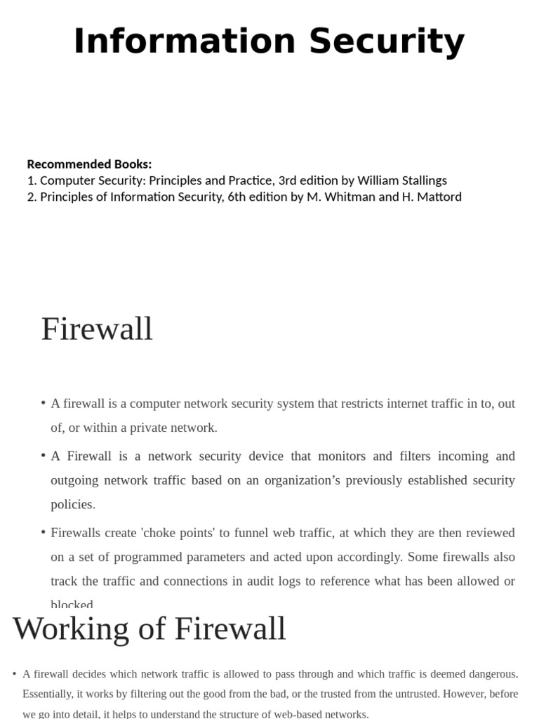 Firewalls IDS and IPS | PDF | Firewall (Computing) | Crime Prevention