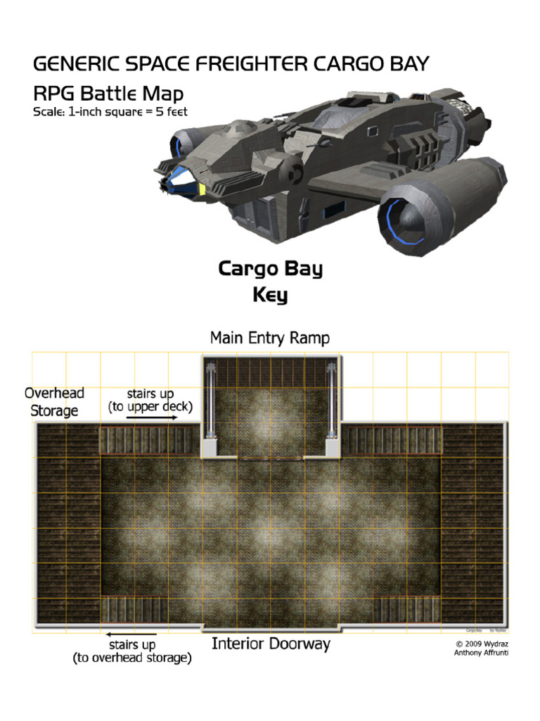 Cargo Bay Battle Map | PDF