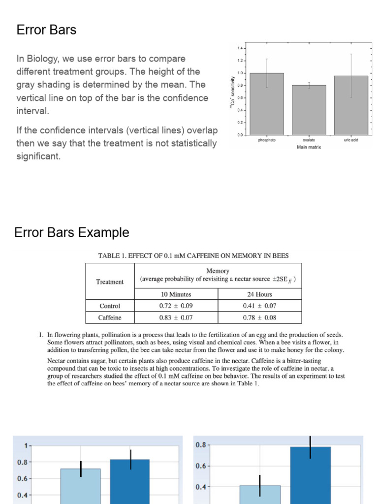 Error Bars | PDF