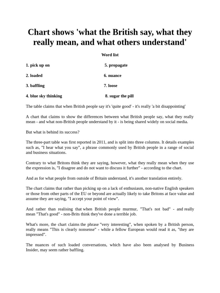 British Sense of Humour | PDF | Linguistics | Human Communication