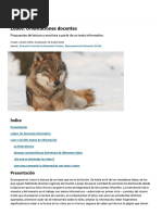 Anexo Lobos Continuemos Estudiando | PDF | Zoología