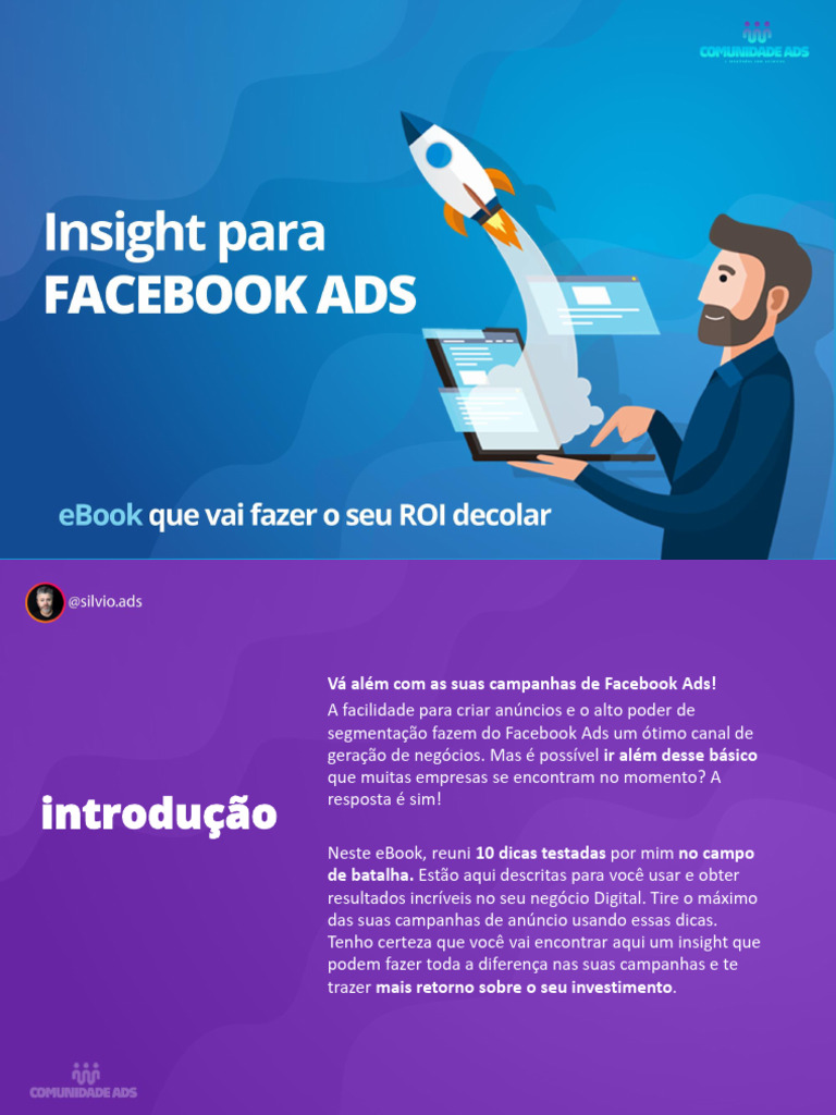 Insight para Facebook Ads | PDF | Publicidade | Facebook