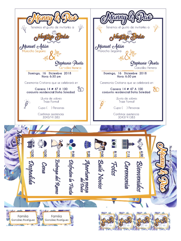 Muestra Matri Manny y Pao | PDF