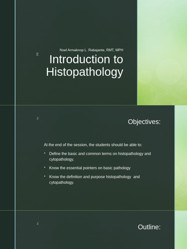 Intro To Histopath Cell Injury | PDF | Histopathology | Pathology