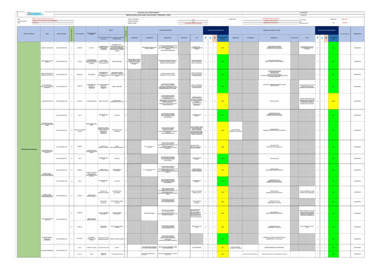 Identificación de Peligros y Controles SST | PDF | Enfermedades y ...