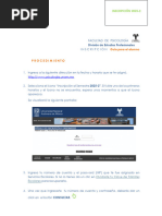 UNEV Instructivo para Seleccion PROBUS ACADEMY | PDF