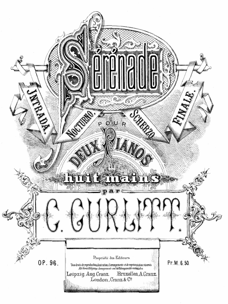 Gurlitt - Serenade Op.96 | PDF