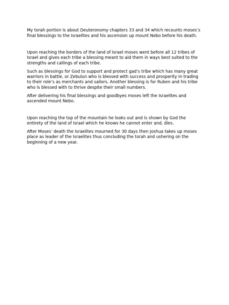 bar mitzvah speach | PDF