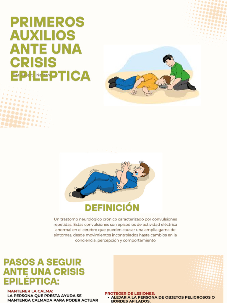 primeros auxilios ante convulsiones | PDF