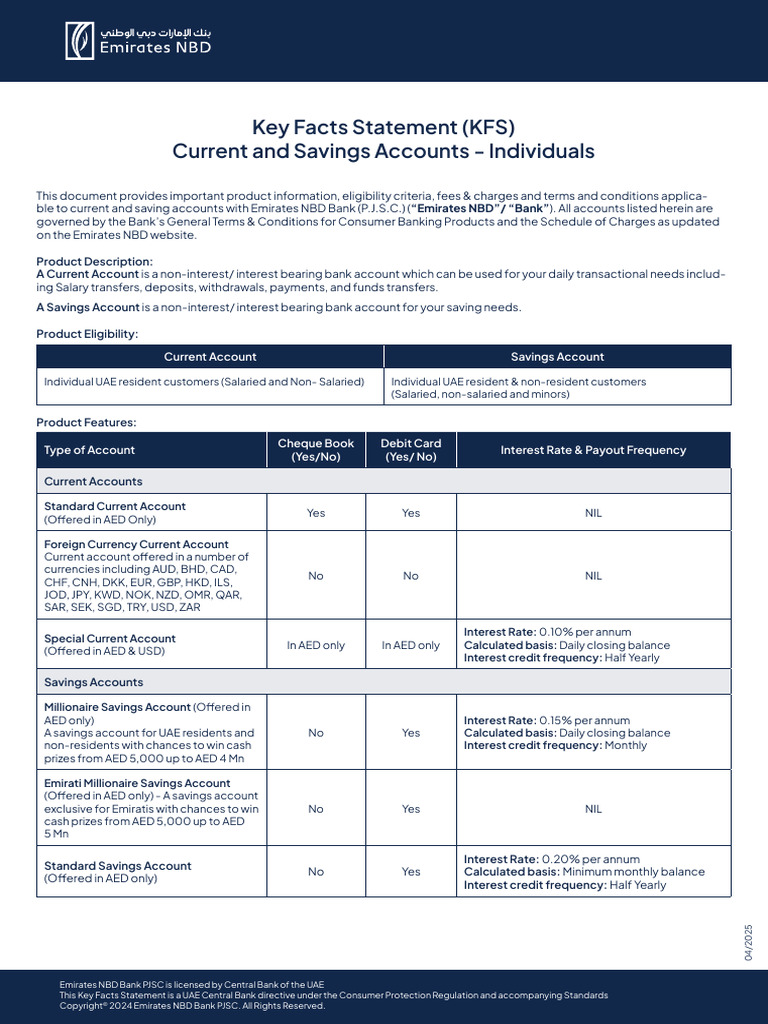 Kfs Accounts Current and Savings Accounts | PDF | Banks | Transaction Account